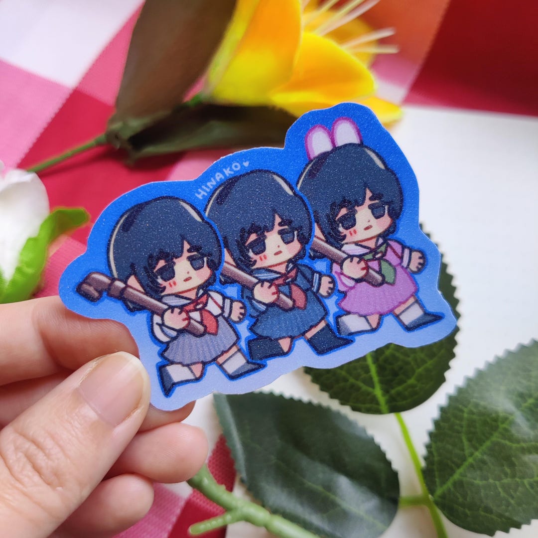 Silent Hill F: Hinako Shimizu, Character Sticker, Glitter Film, Vinyl ...