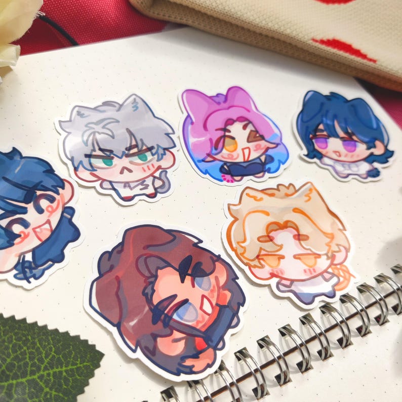 ALIEN STAGE Silly Character Sticker Skrunkly Till, Ivan, Mizi, Sua ...