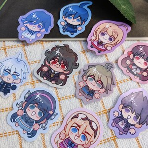 DANGANRONPA V3 Silly Character Sticker Skrunkly Shuichi, Kaede, Maki ...