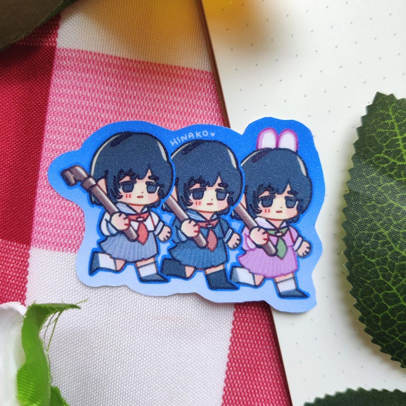 Silent Hill F: Hinako Shimizu, Character Sticker, Glitter Film, Vinyl ...