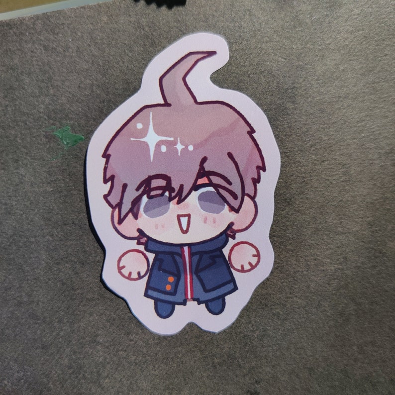 DANGANRONPA Silly Character Sticker Skrunkly Makoto, Kyoko, Byakuya ...