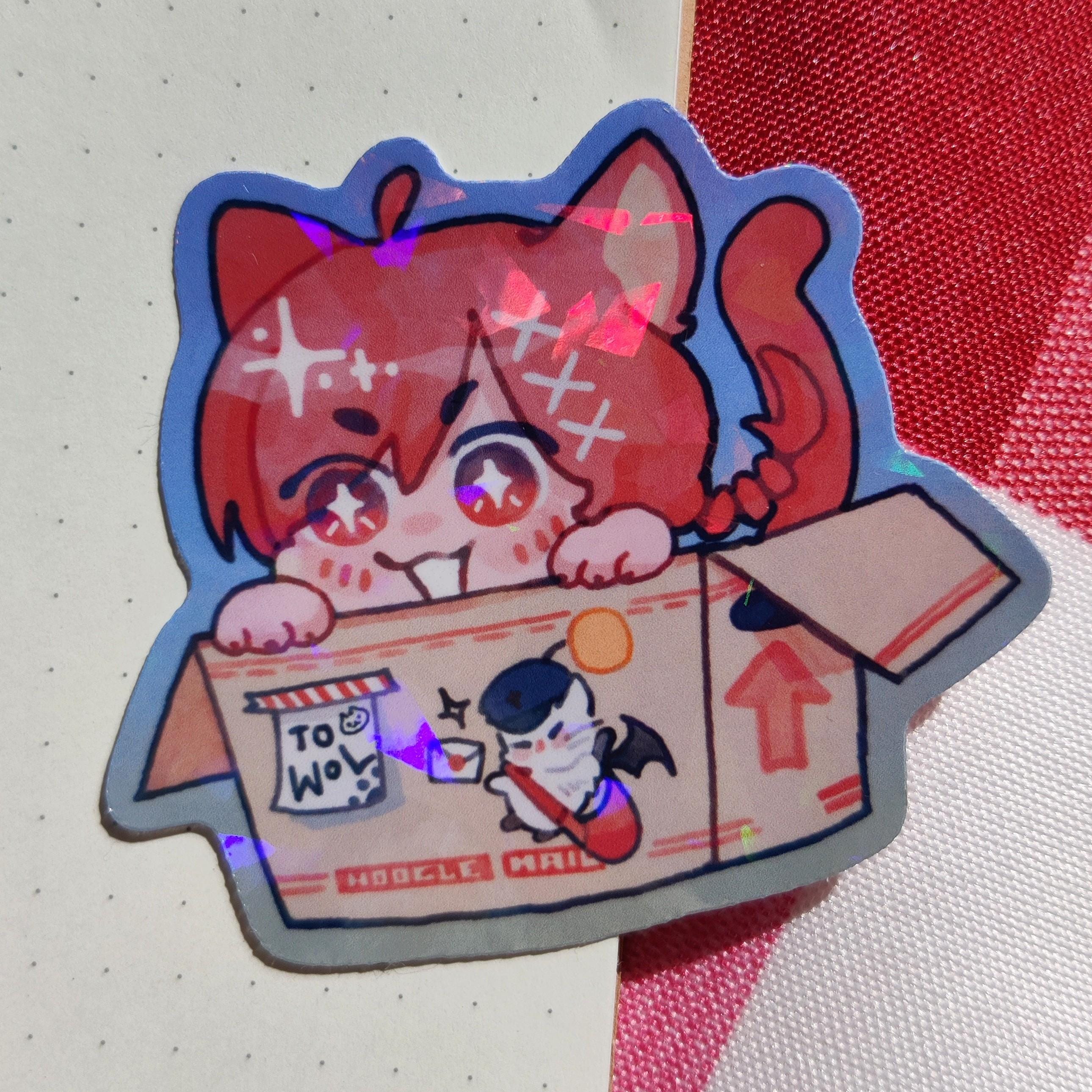 FFXIV G'raha Tia Holographic Sticker, Final Fantasy 14, Graha, Best Boy ...