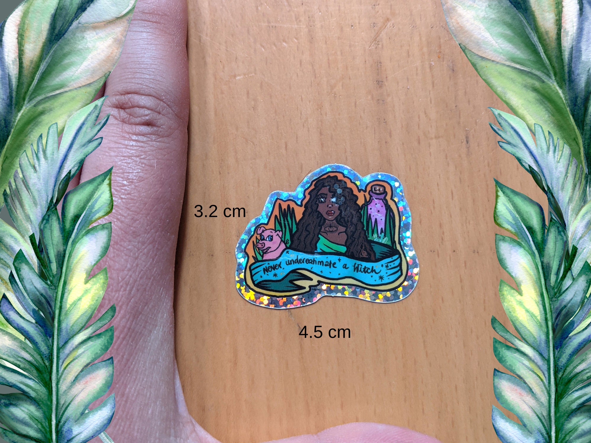 Circe Glitter Goddess Sticker - Etsy