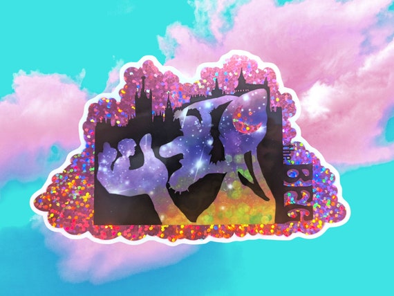 The BFG Glitter Sticker - Etsy