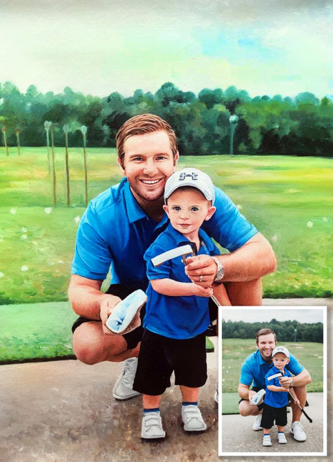 Personalized Family Portrait Painting Personalized Fathers Etsy personalized-family-portrait-painting-personalized-fathers-etsy