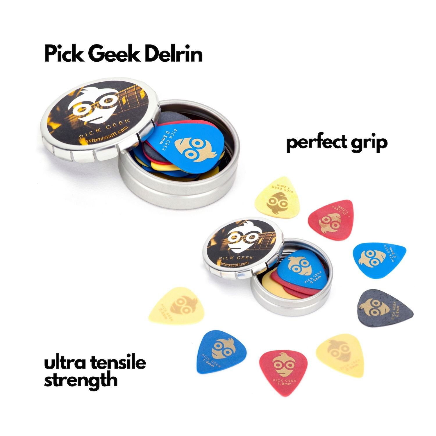 Pick Geek Cube Guitar Pick Set Combining 2 X Pick Geek - Etsy UK