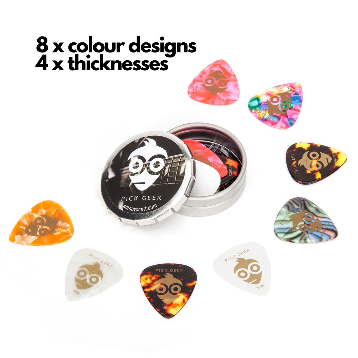 Pick Geek Original Guitar Pick Set - Etsy