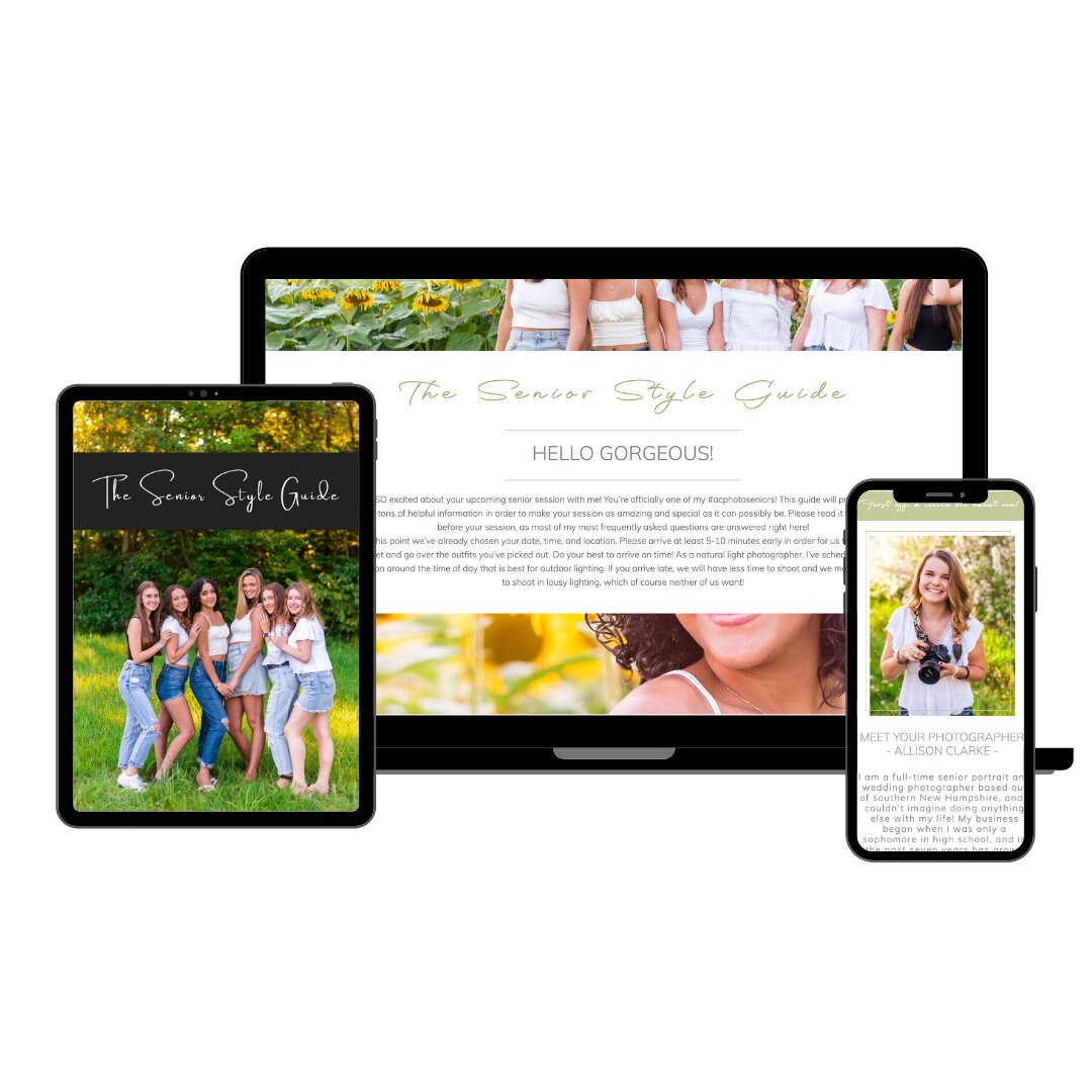 Style Guide Template for Canva - Etsy
