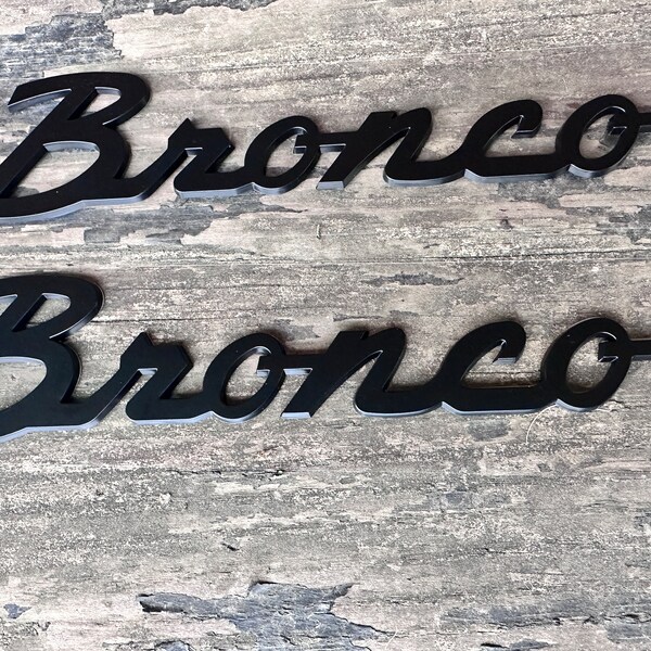 Bronco Emblem - Etsy