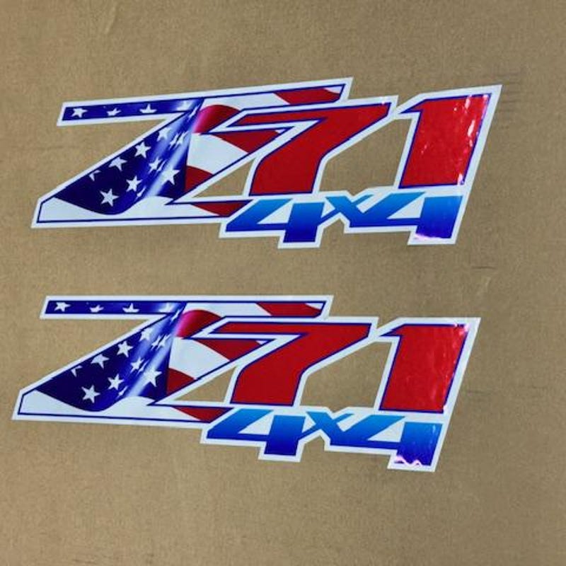 4x4 Flag Decal - Etsy