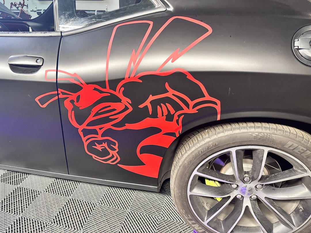 Bumble Bee Angry Bee Decal Kit for 2015-2020 Dodge Challenger Charger ...