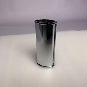 Premium Blank Lighter Cover / Sleeve / Case - Silver, WITH CHANNEL ...