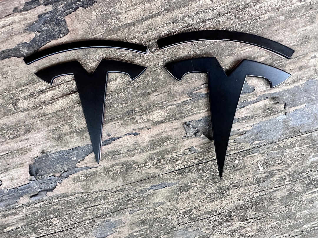 OEM SPEC MODEL Y Matte or Gloss Black Badge Front or Rear Replacement ...