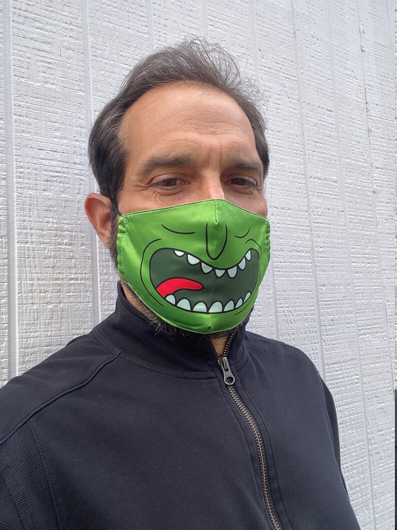 Pickle Face Mask and Face Cover Washable Reusable Polyester | Etsy