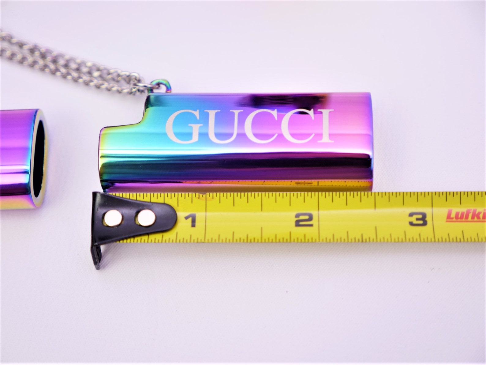 Premium Blank Lighter Cover / Sleeve / Case Silver for J6 Bic, With Top ...
