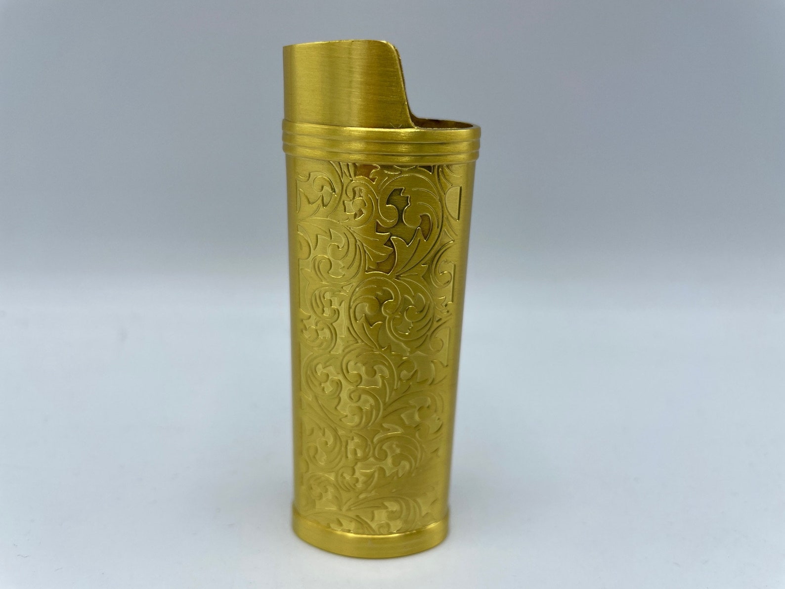 Premium Blank Lighter Cover / Sleeve / Case Gold With Top | Etsy