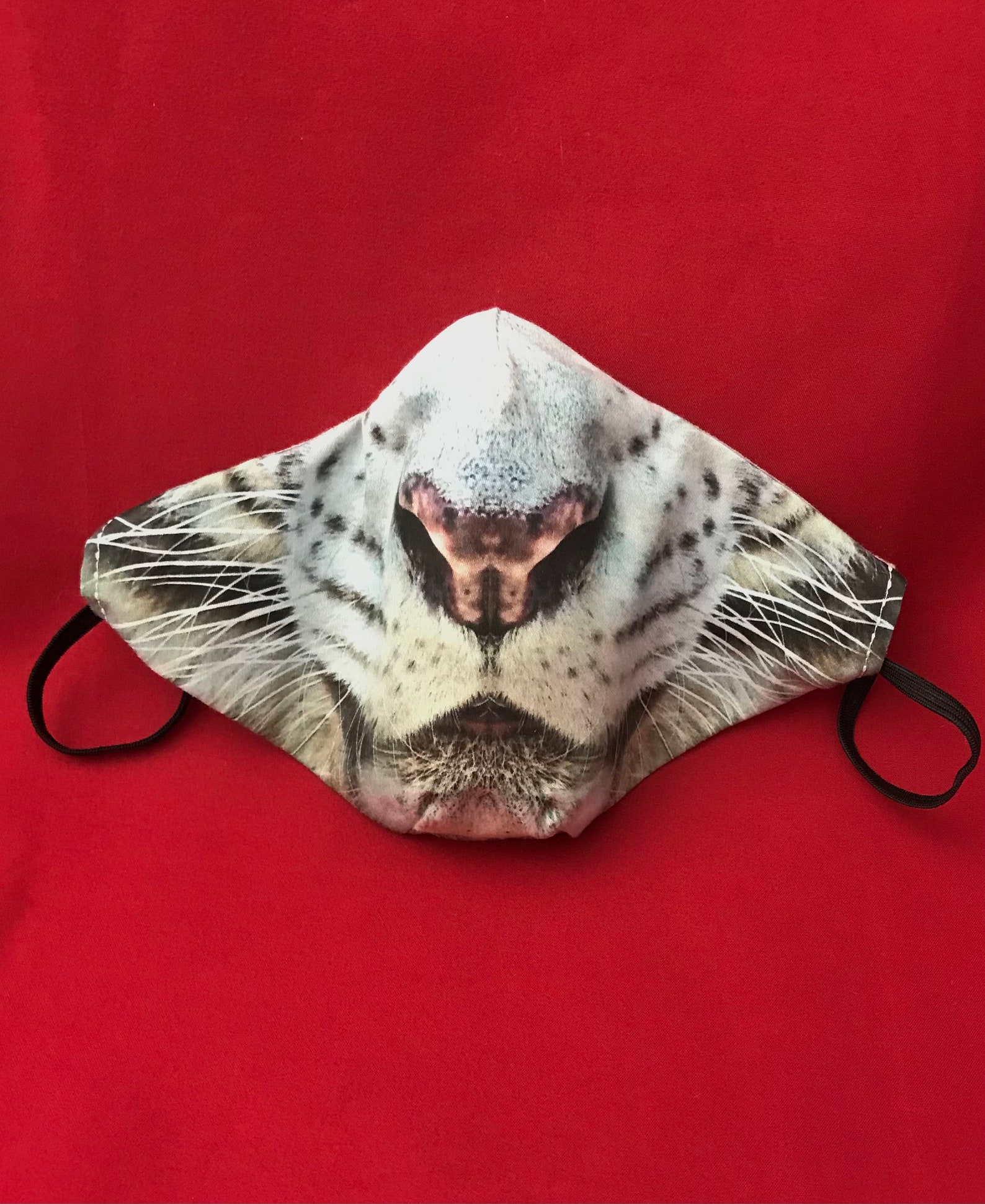 White Tiger Face Mask Costume for Kids and Adults Halloween - Etsy