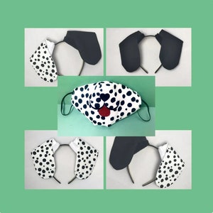 Dalmatian Ears Headband, 101 Days of School, Costume Ears for Kids and ...