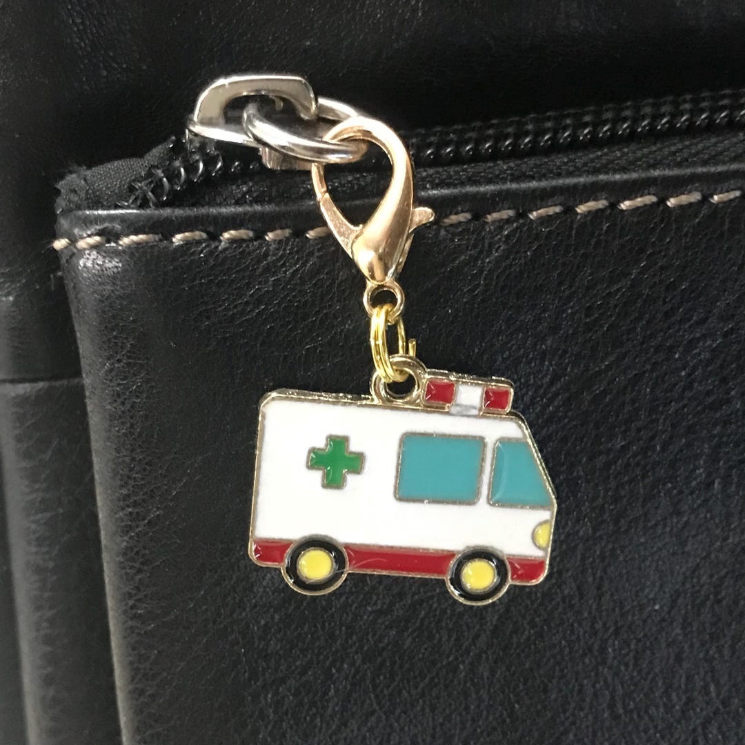 Ambulance Paramedic Thank You Gift, Zipper Pull, First Responder ...