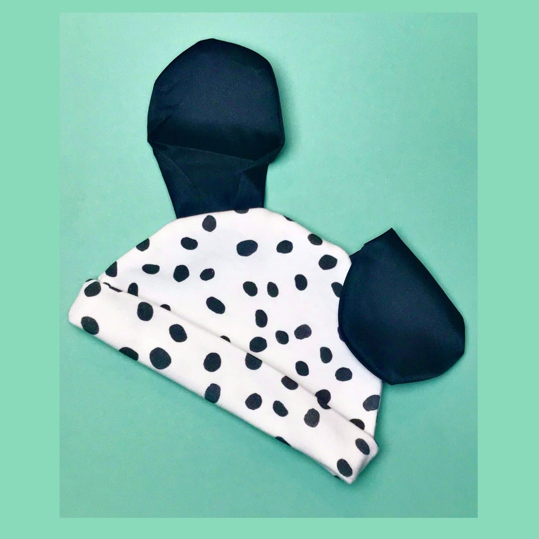 Dalmatian Hat, Shower Gift, Baby to Adult, Beanie, Puppy Dog Ears Boy ...