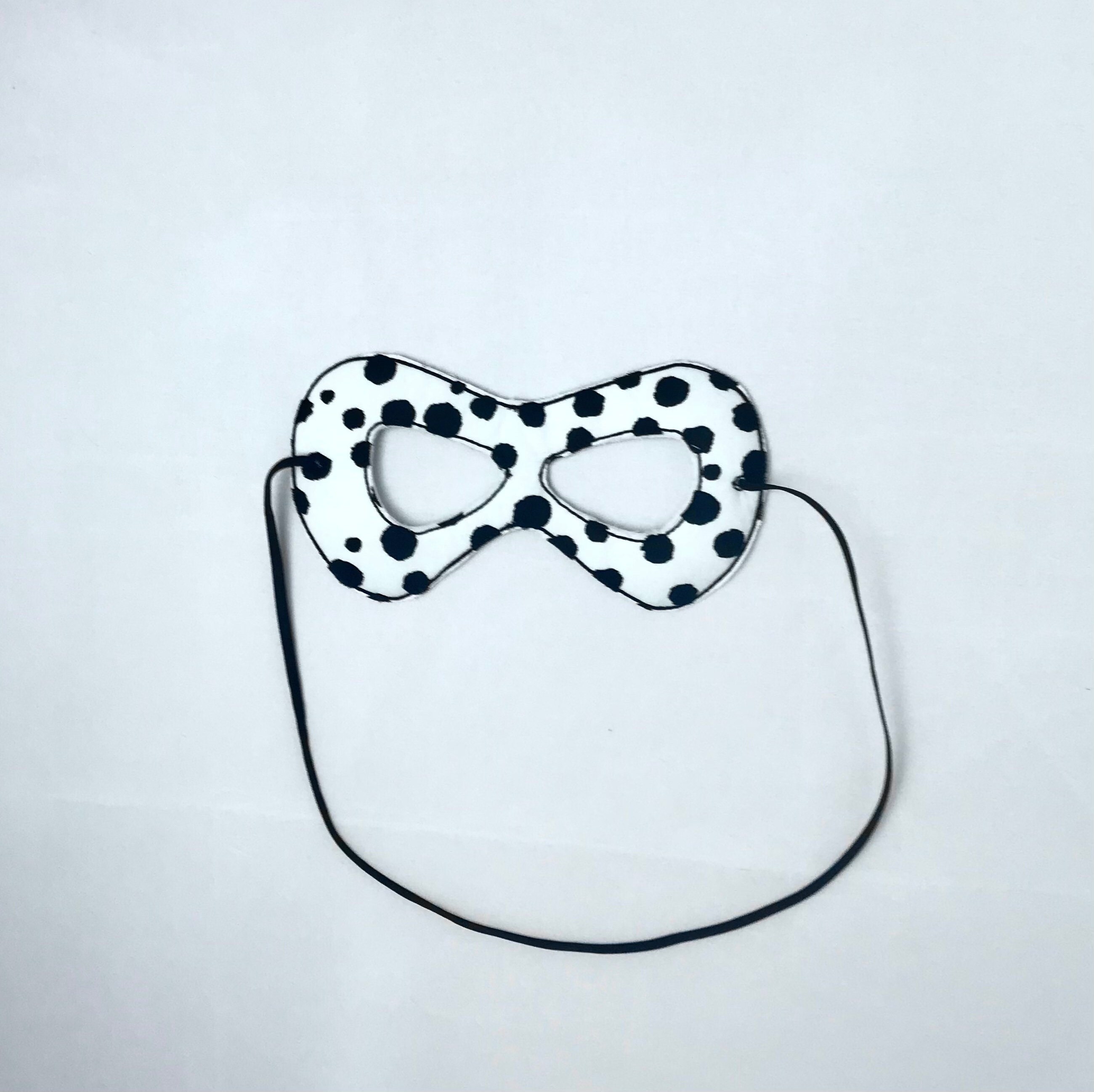 Dalmatian Patch Eye Mask and or Ears Headband Masquerade Kids - Etsy