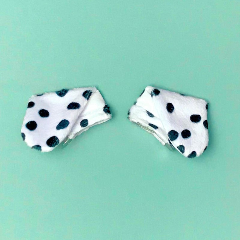 White Clip on Dog Ears - Etsy