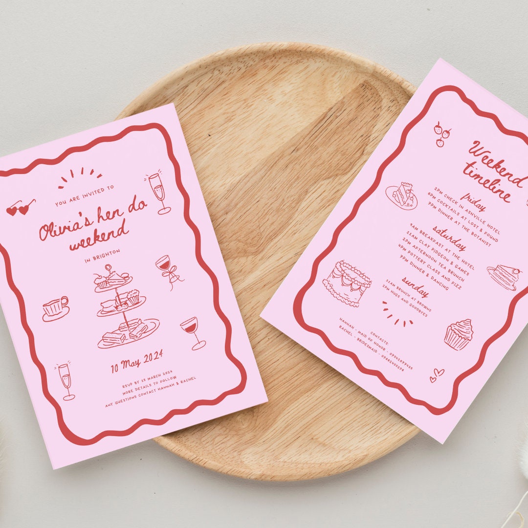 Hand Drawn Sparkling Afternoon Tea Illustration Set, SVG PNG JPG, Icon ...