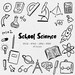 Hand Drawn Back to School Science and Math Illustration Bundle Set, SVG ...
