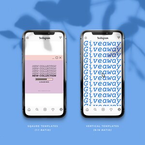 Retro Computer Instagram Templates / CANVA Social Media Templates ...