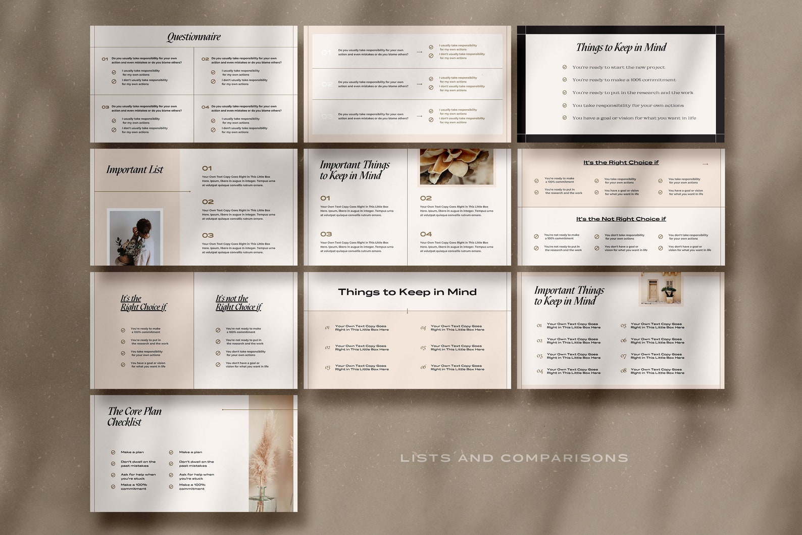Aesthetic Ecourse Slide Deck CANVA / E-course Slides / Canva Template ...