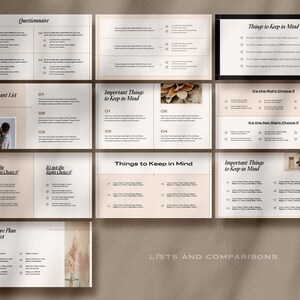 Aesthetic Ecourse Slide Deck CANVA / E-course Slides / Canva Template ...