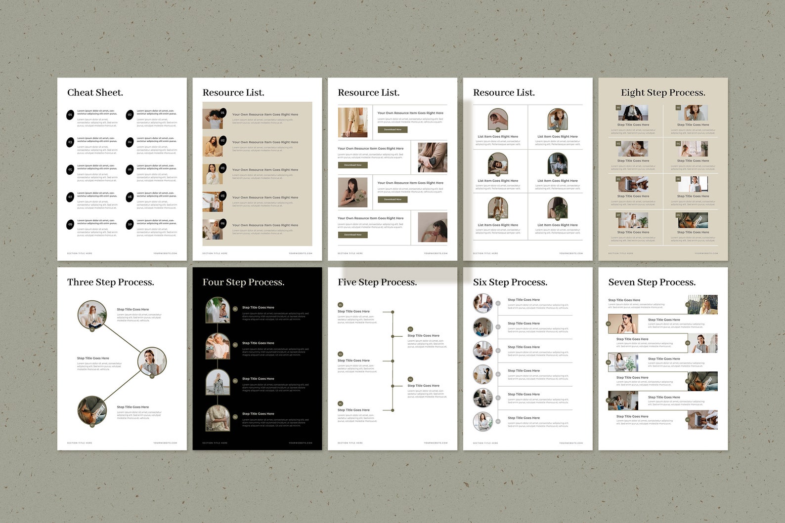 100 Elegant Coaching Workbook Creator Templates / Canva Workbook ...