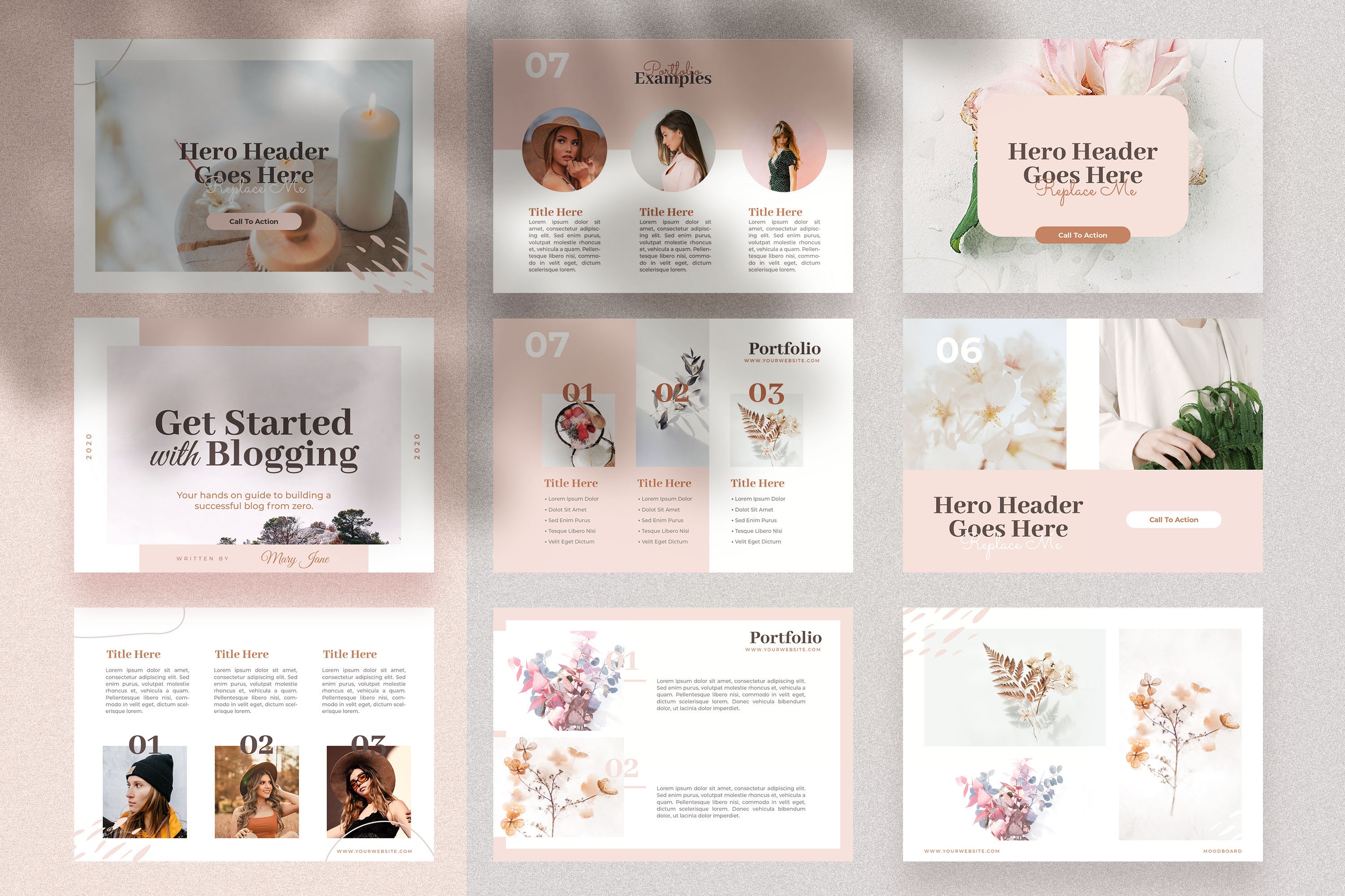 Creative Blogger Ebook Templates for CANVA and Illustrator | Etsy