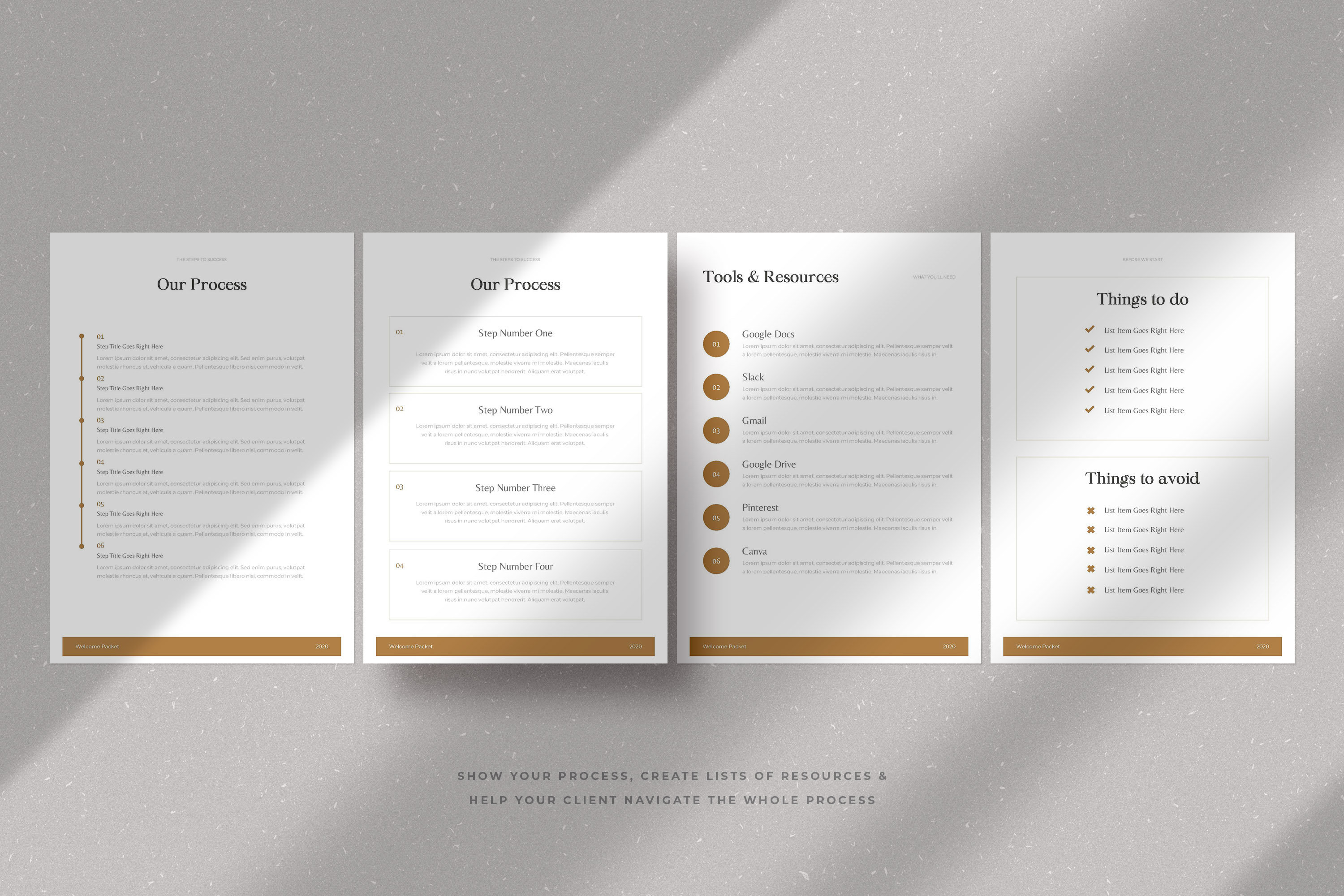 Service Client Welcome Packet / Client Onboarding Templates / - Etsy