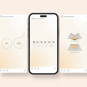 Success & Mindset Instagram Posts for Canva / Sucess Instagram ...