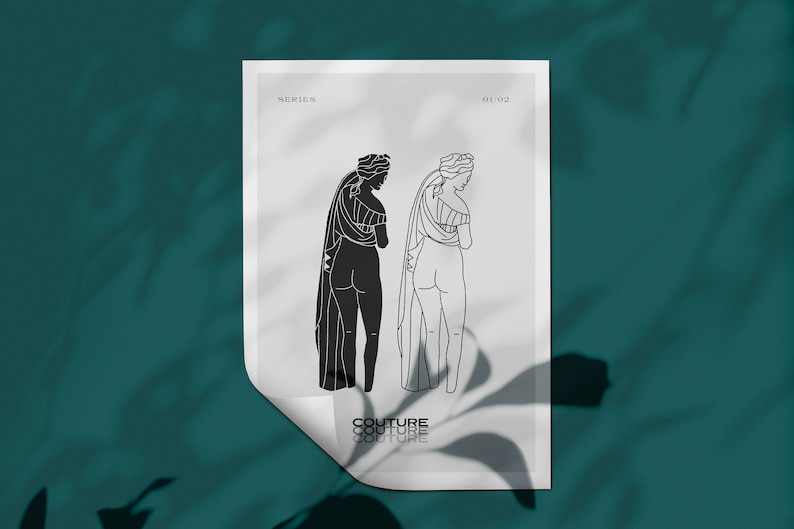 Antique Illustration SVG Kit / Antique Statue Illustrations in SVG ...
