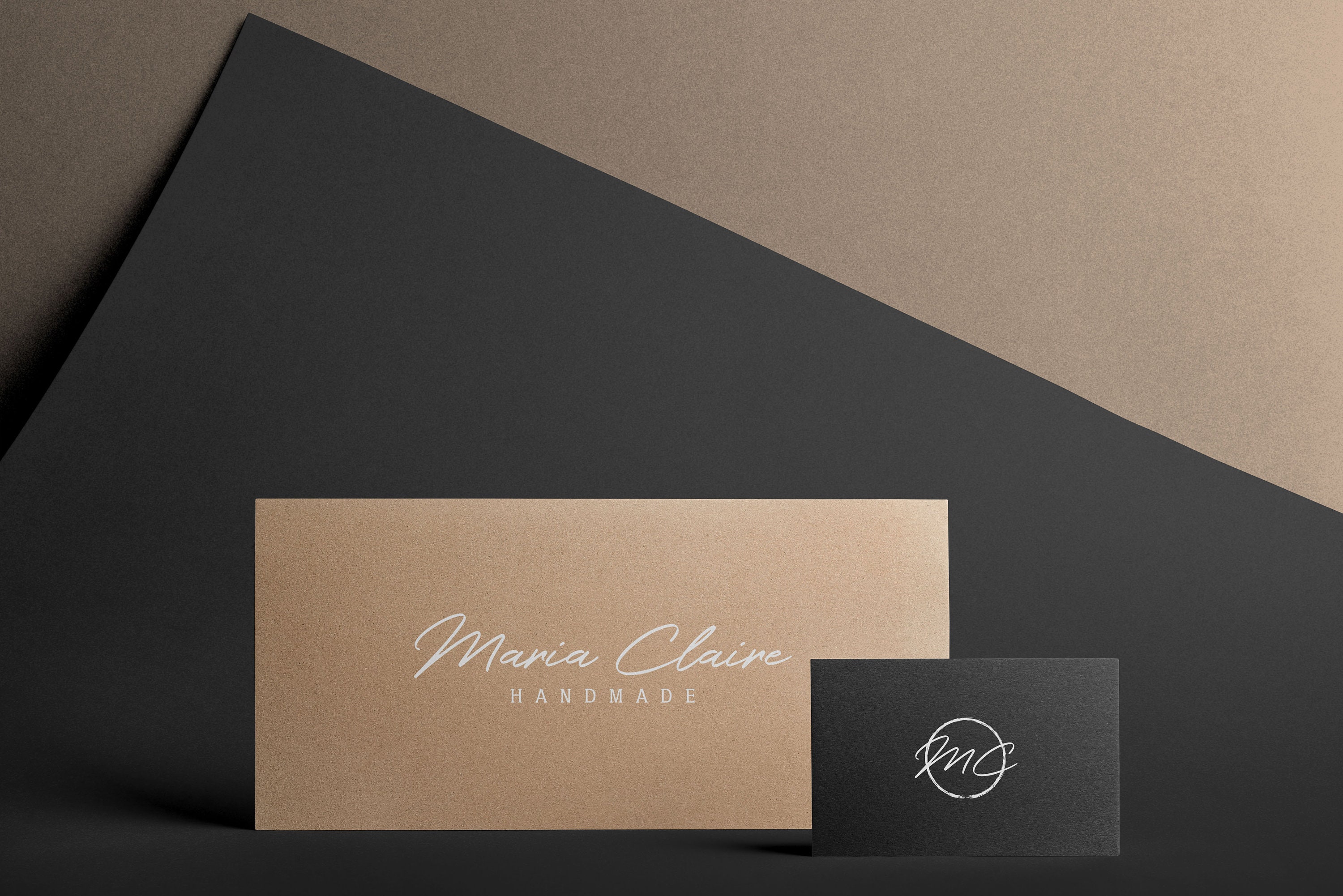 INSTANT DOWNLOAD Monogram Logo Template Script Logo - Etsy