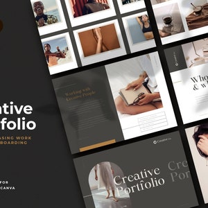 26 CANVA Creative Portfolio / Portfolio Presentation / Photography ...