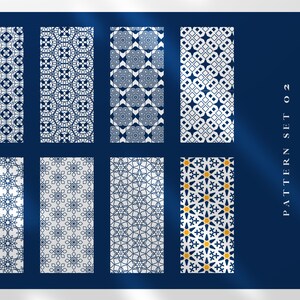 Arabic & Islamic Seamless Patterns - Etsy