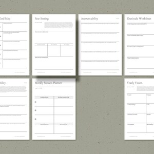 BRANDABLE Coaching Template Toolkit / Therapy Tools and Worksheets ...