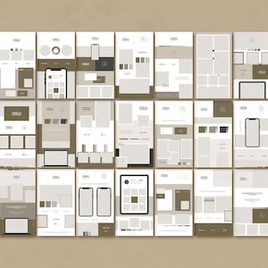 Studio Brand Sheets for CANVA & Indesign / Brand Sheets / Brand ...