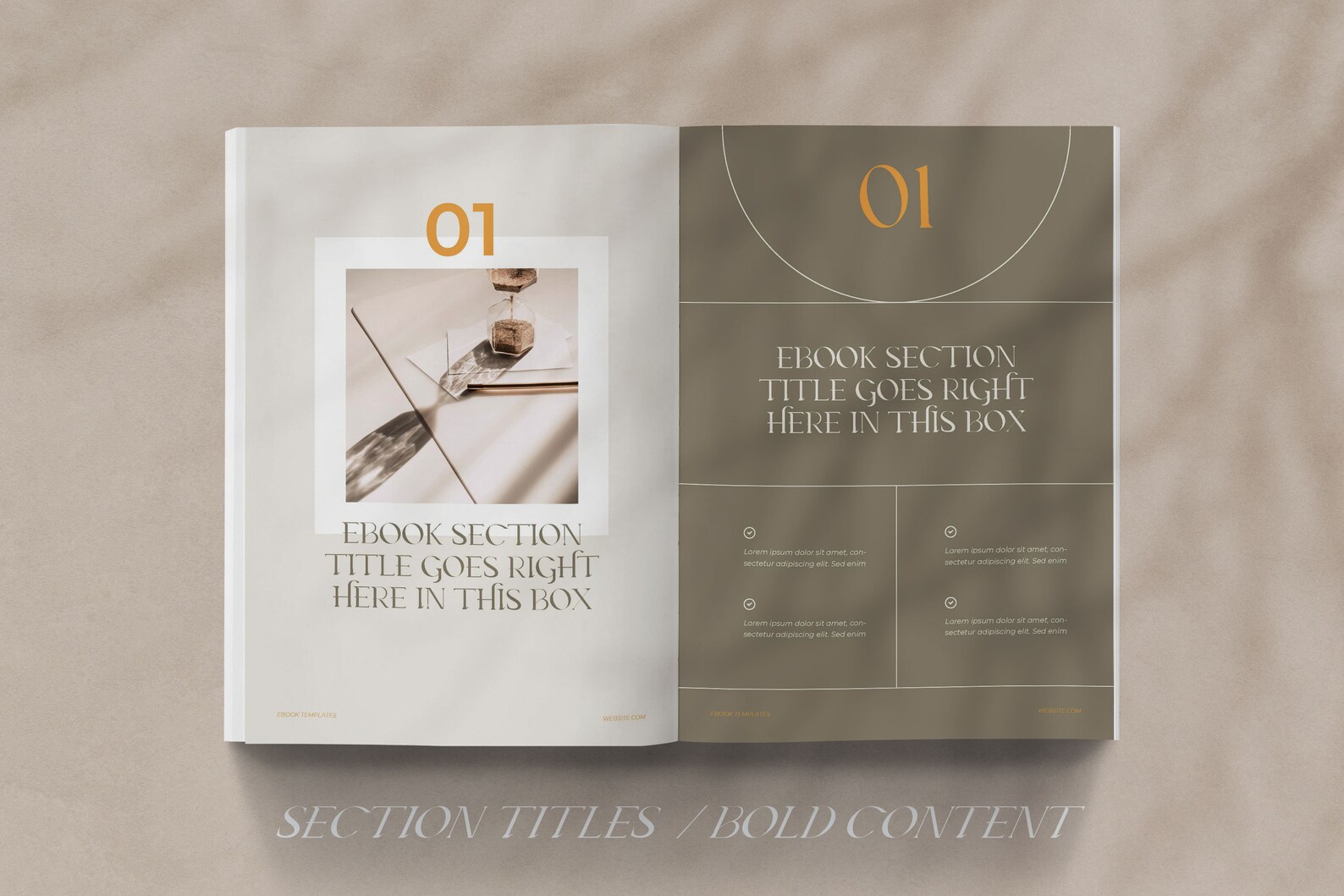 Aesthetic Ebook Templates CANVA / Canva Templates / Ebook Templates ...