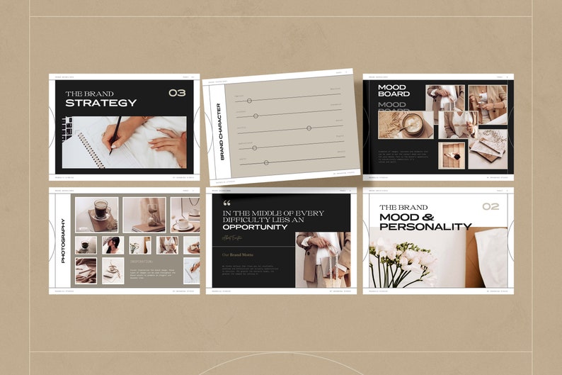 Editable Studio Brand Guidelines for Canva and Instagram - Etsy