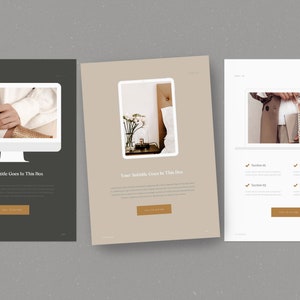 45 Classy & Minimal Ebook Templates Canva Templates / Ebook Templates ...