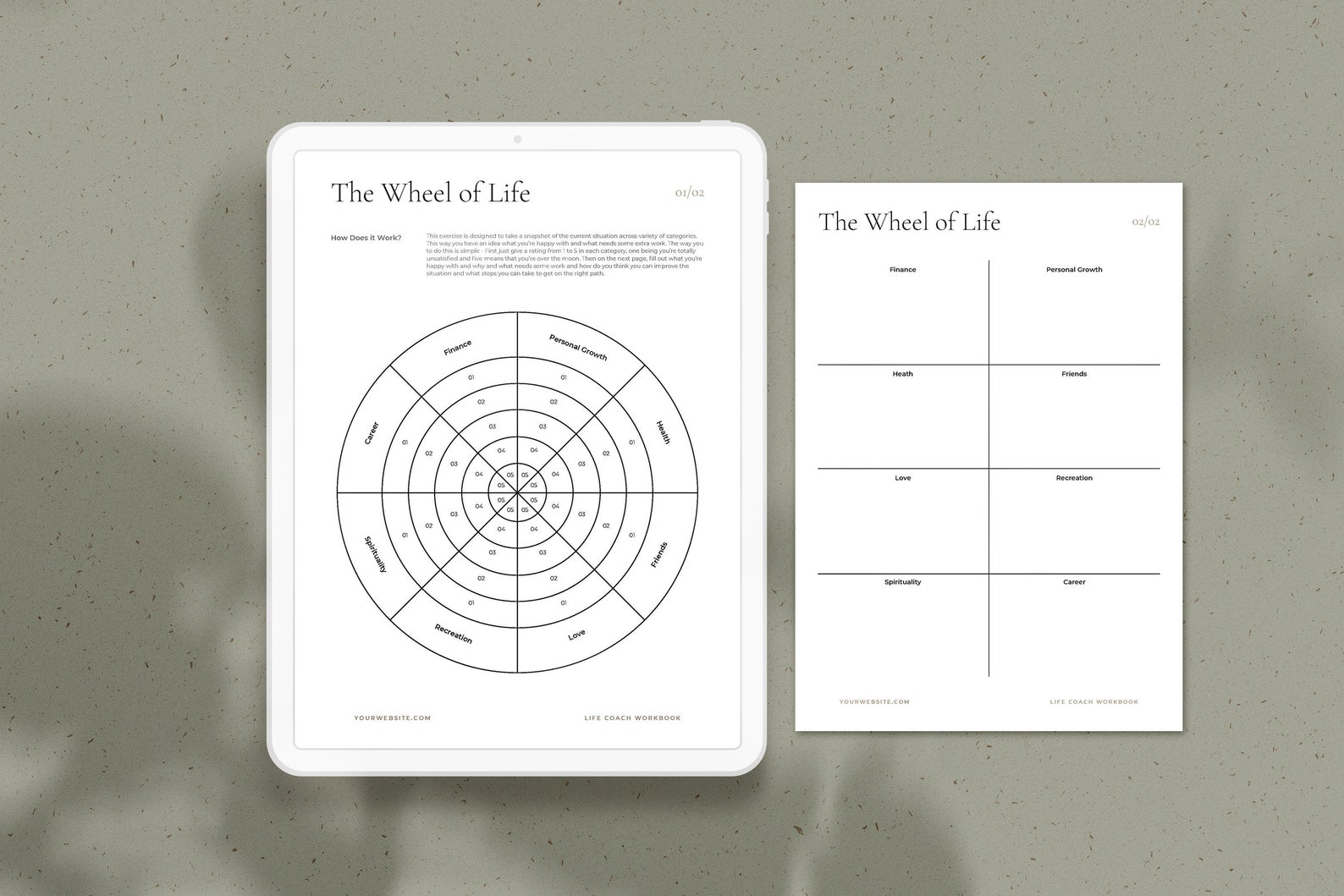 BRANDABLE Coaching Template Toolkit / Therapy Tools and Worksheets ...