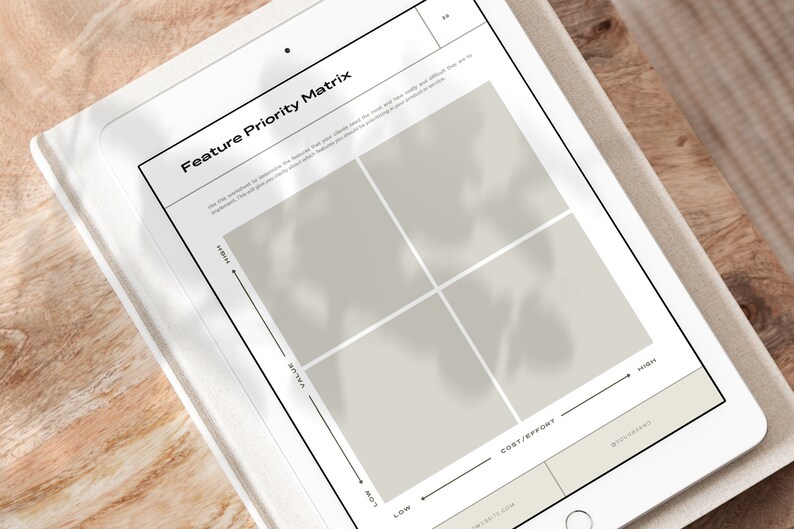 Interactive Business Planner / Interactive Business Strategy Sheets ...