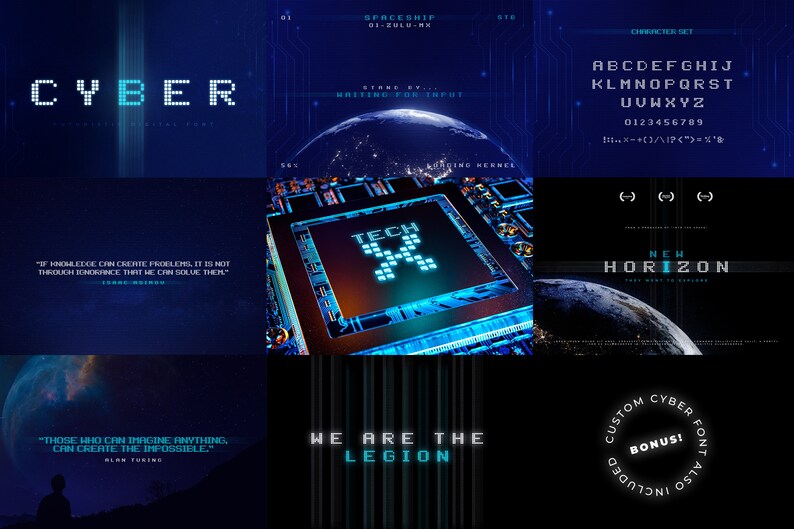 Retro Computer Instagram Templates / CANVA Social Media - Etsy