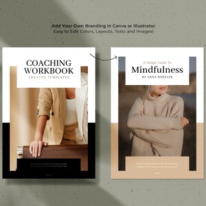 100 Elegant Coaching Workbook Creator Templates / Canva Workbook ...
