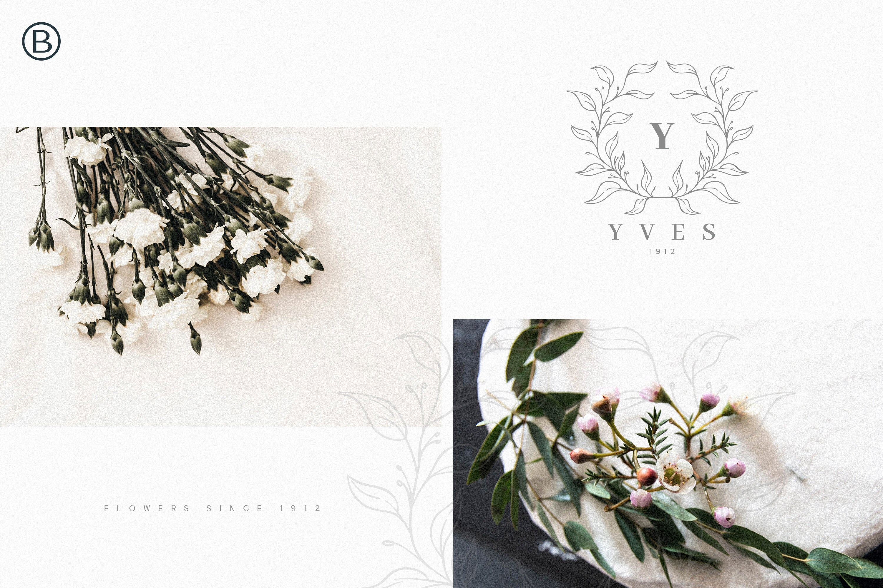 30 Hand Drawn Botanical Logos Premade Logos Logo Template - Etsy