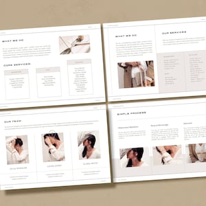 Studio Client Welcome & Pricing Kit for Canva and Indesign / Branding ...